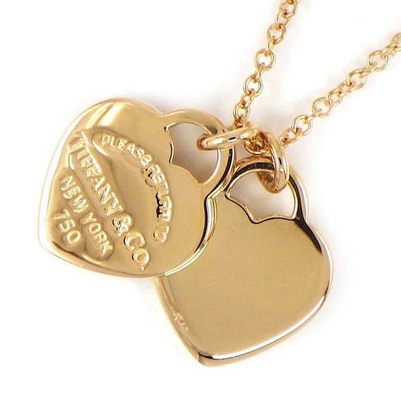 Tiffany & Co. | Jewelry | Tiffany Return To Tiffany Mini Double Heart ...